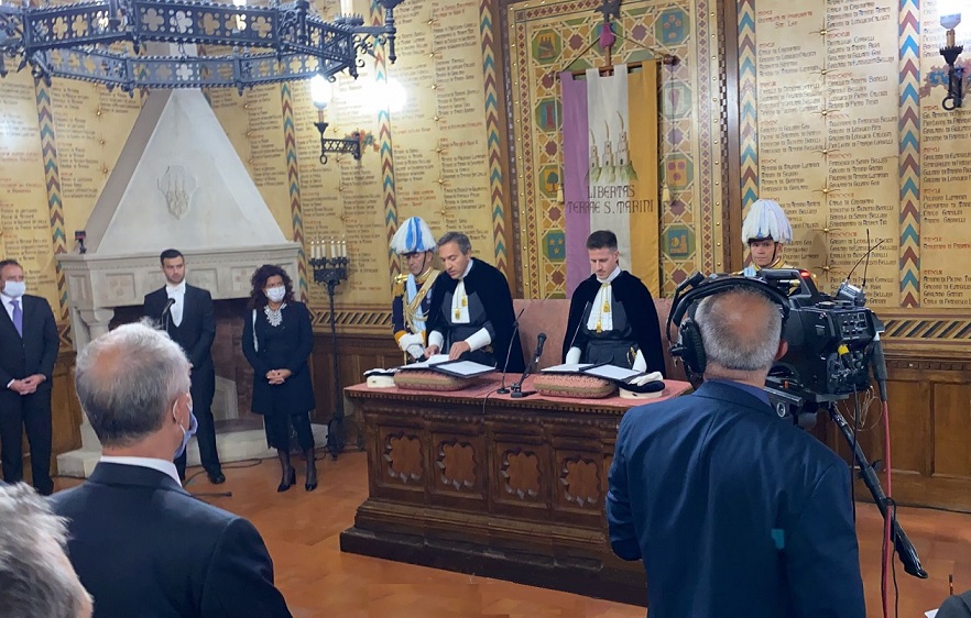 Rome: Ambassador Aleksić at the inauguration of the new heads of state ...