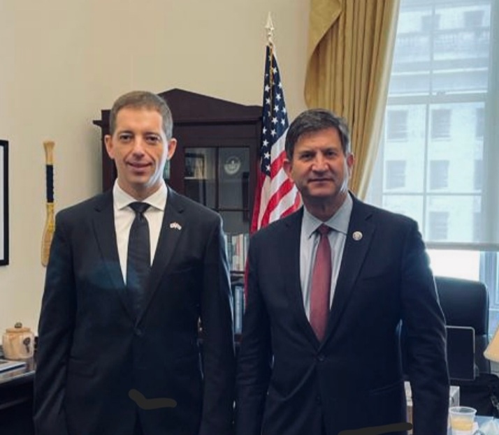 Ambassador Đurić spoke with Congressman Brad Schneider | Ministry of ...
