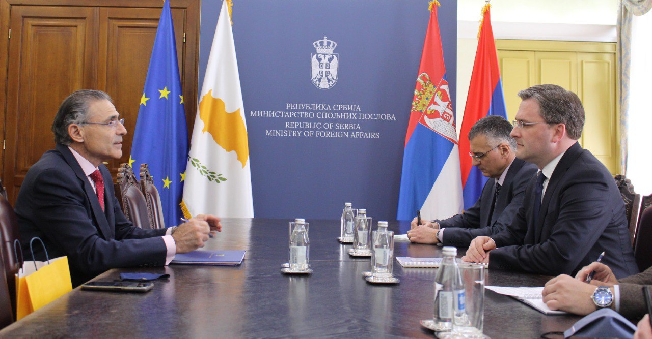 Selaković: Exceptional political relations between Serbia and Cyprus ...